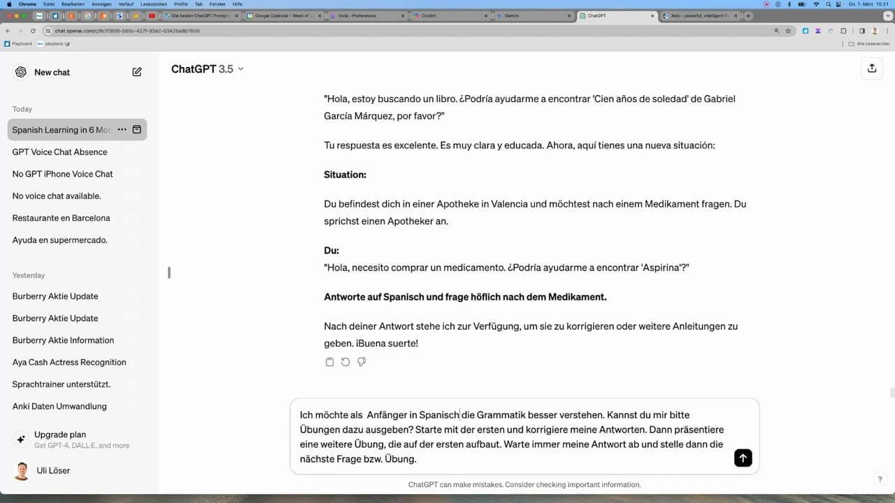 Kostenlos Sprachen lernen mit KI: Lerne jede Sprache mit Chat GPT und ... Kostenlos Sprachen lernen mit KI: Lerne jede Sprache mit Chat GPT und ...