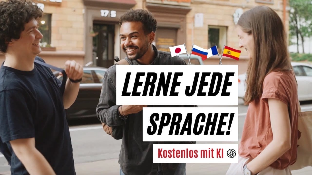 Kostenlos Sprachen lernen mit KI: Lerne jede Sprache mit Chat GPT und ...